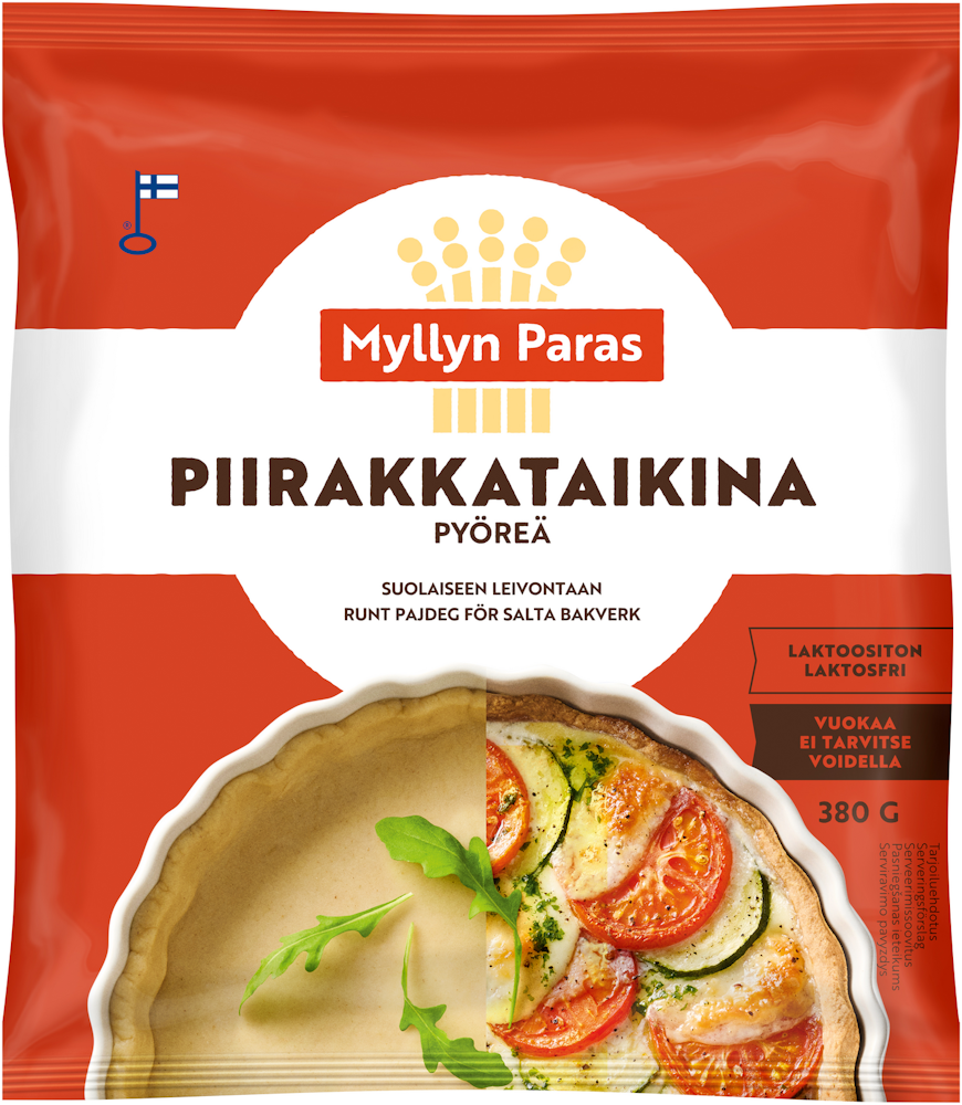 Myllyn Paras Pyöreä Piirakkataikina suolainen 380 g pakaste — HoReCa ...