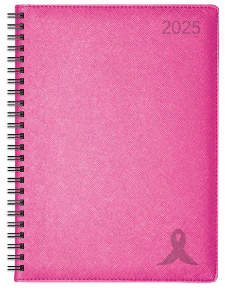 Kalenteri Roosa nauha 2025 A5 Pinkki | K-Ruoka Verkkokauppa