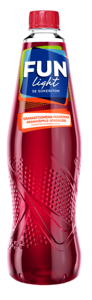 FUN Light juomatiiviste 0,5l granaattiomena-mansikka | K-Ruoka Verkkokauppa