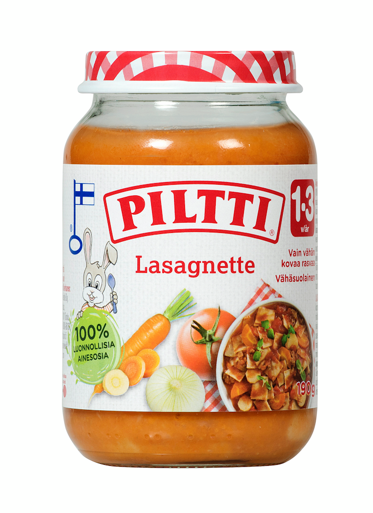 Piltti Lasagnette 190g 1-3v — HoReCa-tukku Kespro