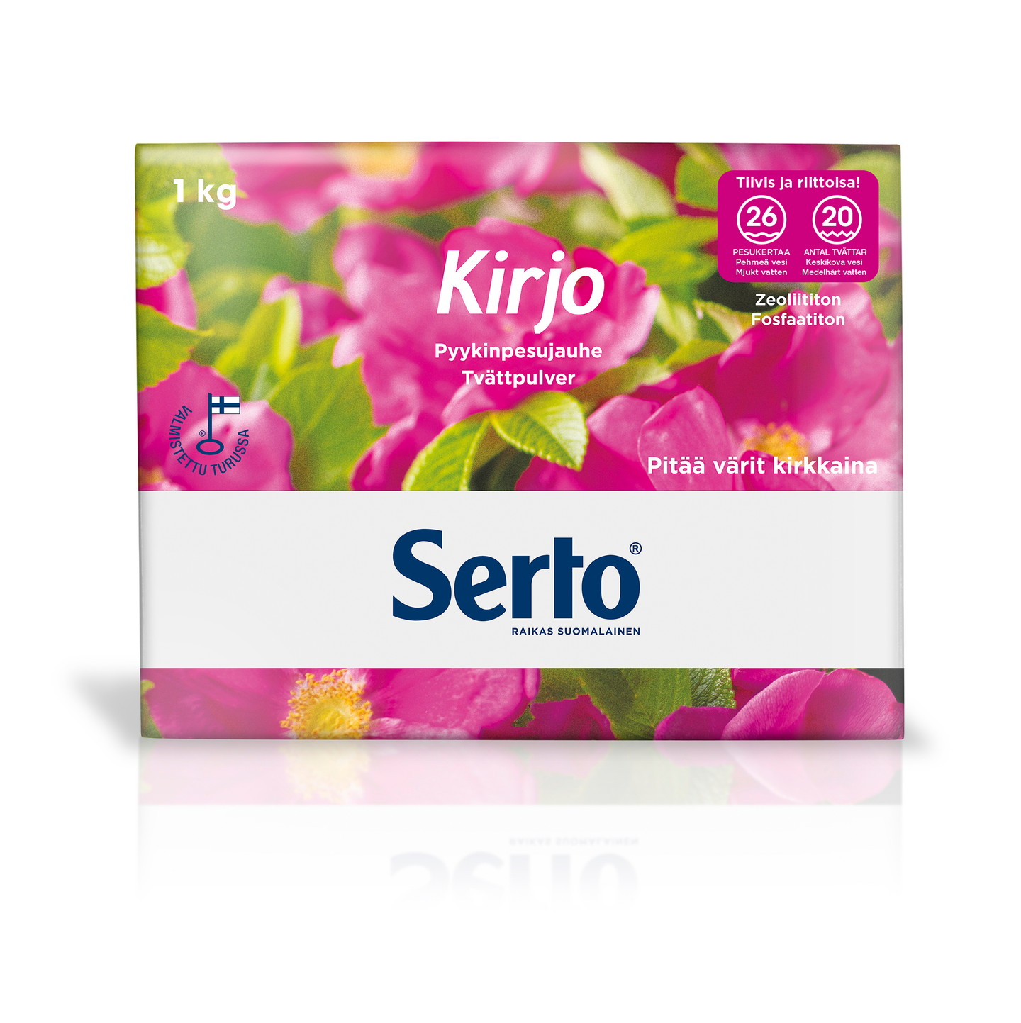 Serto Color Pyykinpesujauhe 1kg | K-Ruoka Verkkokauppa