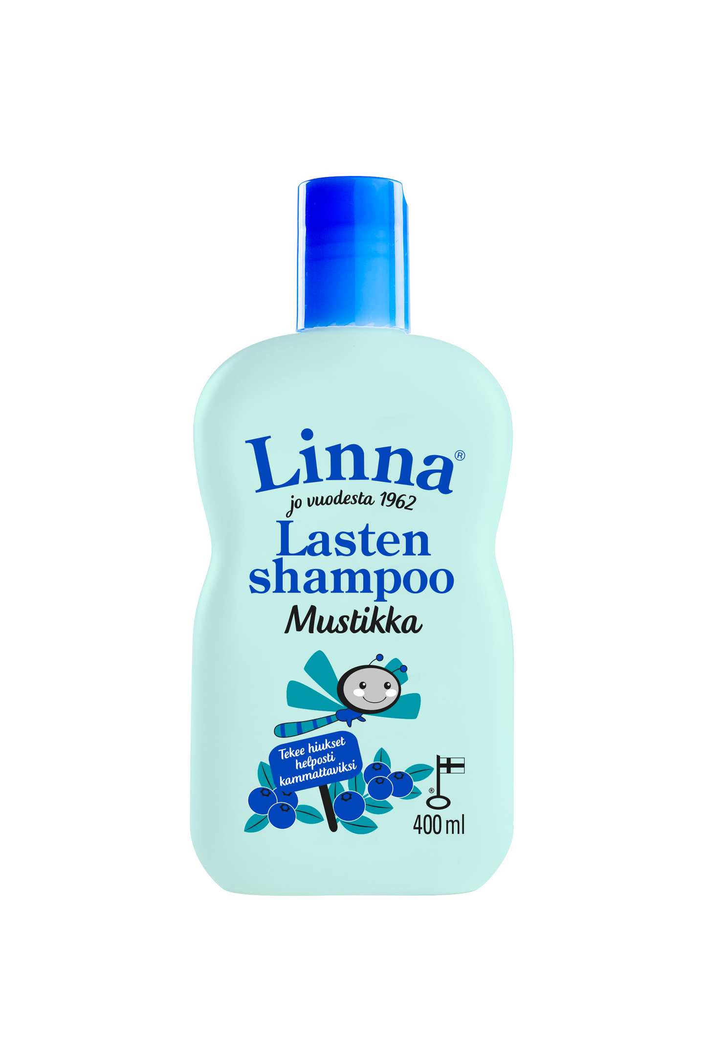 Linna lasten shampoo 400ml mustikka | K-Ruoka Verkkokauppa