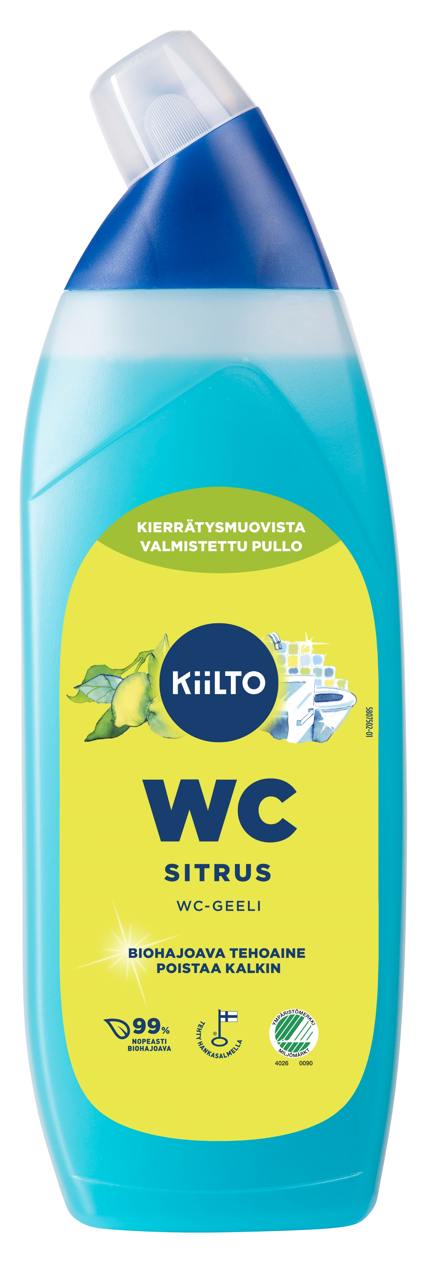Kiilto WC-geeli 750ml sitrus | K-Ruoka Verkkokauppa