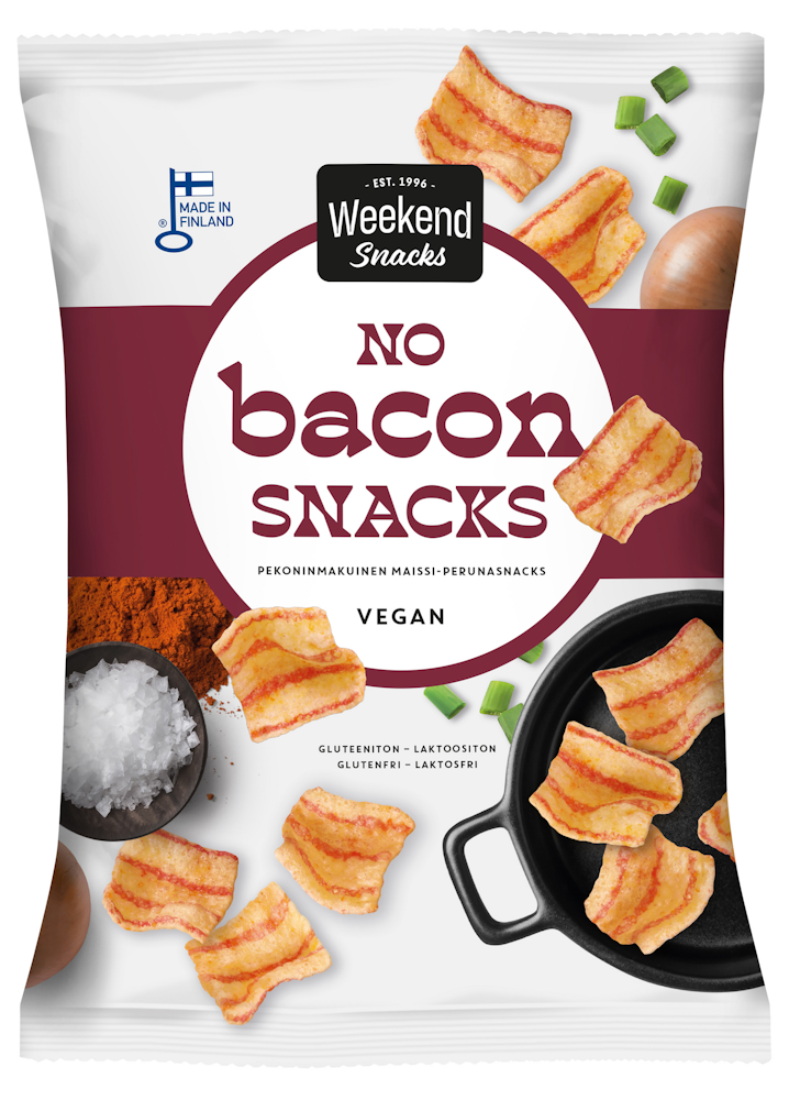 Weekend Snacks No Bacon Snacks 180g — HoReCa-tukku Kespro