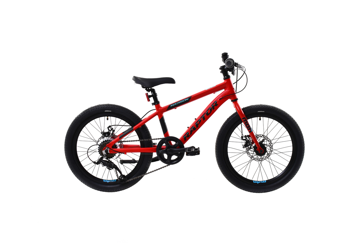 Madison Raptor lasten polkupyörä 20'' disc 1x7 matta punainen | K-Ruoka ...