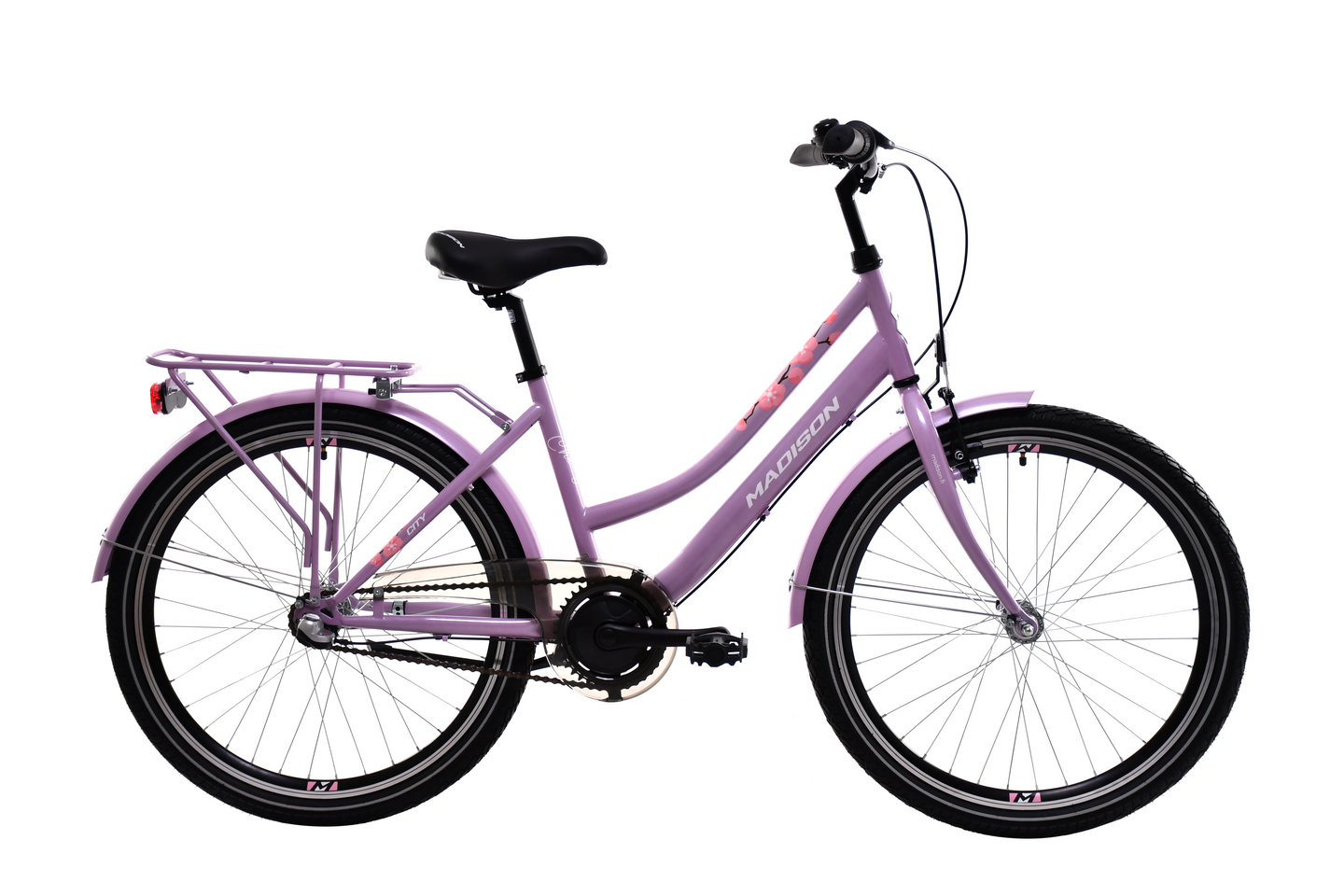 Madison Cherry 24" 3-V pyörä rosa | K-Ruoka Verkkokauppa