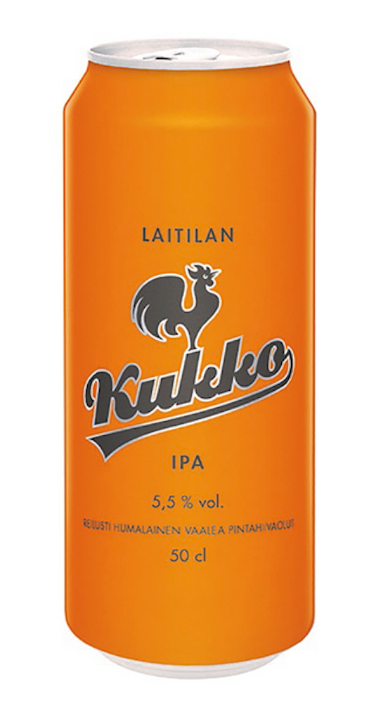 Laitilan Kukko IPA olut 5,5% 0,5l gluteeniton — HoReCa-tukku Kespro