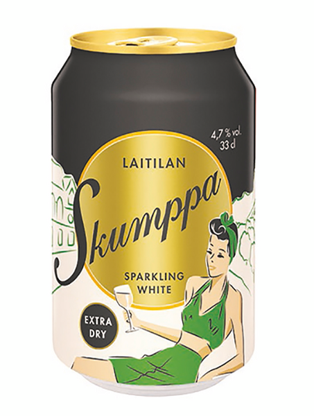 Laitilan Skumppa Sparkling white extra dry 4,7% 0,33l | K-Ruoka ...