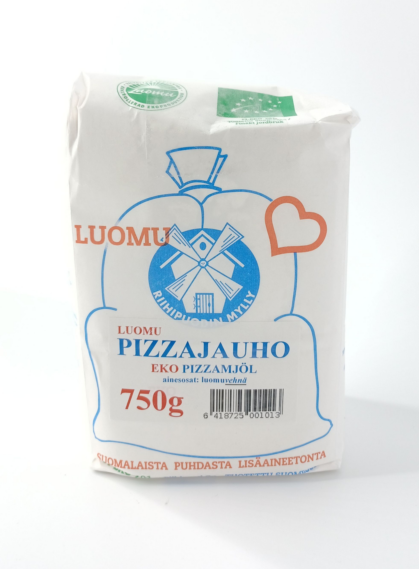 Riihipuodin mylly luomu pizzajauho 750g | K-Ruoka Verkkokauppa