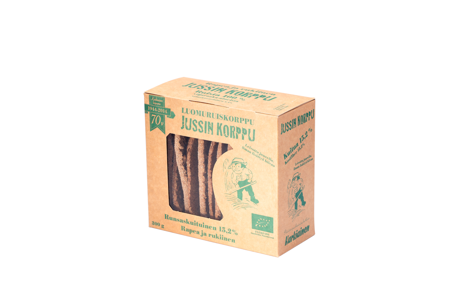 Karkiainen Jussin Korppu 300g — HoReCa-tukku Kespro