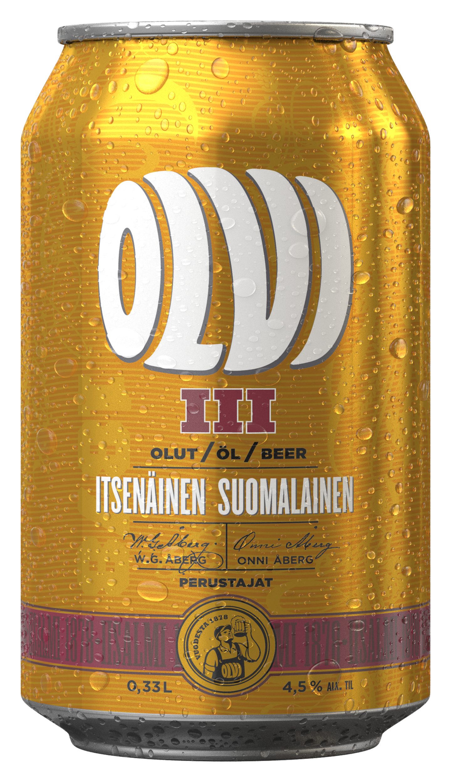 Olvi III olut 4,5% 0,33l | K-Ruoka Verkkokauppa