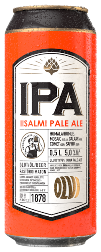 Olvi IPA-olut 5,0% 0,5l — HoReCa-tukku Kespro