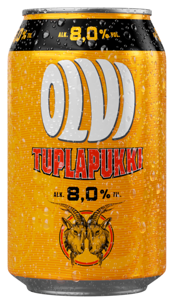 OLVI Tuplapukki olut 8,0% 0,33l | K-Ruoka Verkkokauppa