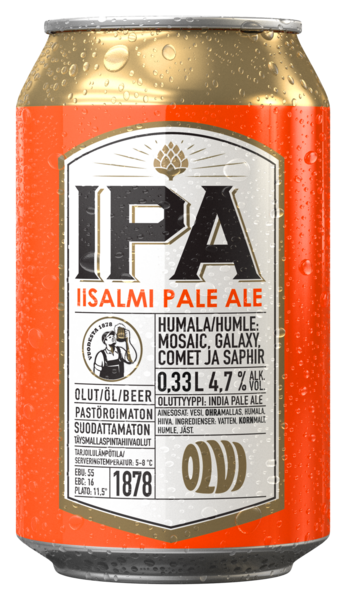 OLVI IPA olut 4,7% 0,33l | K-Ruoka Verkkokauppa