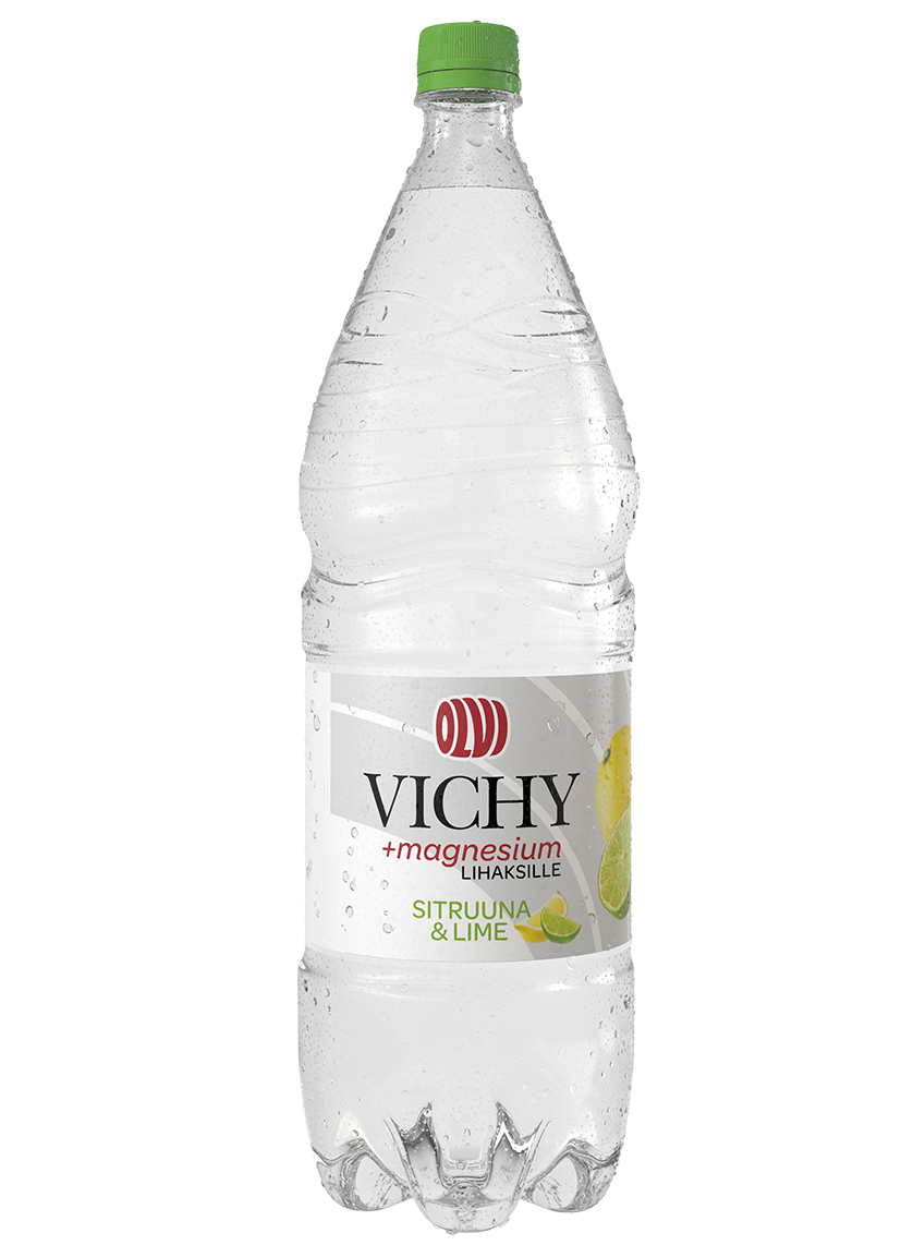 Olvi Vichy Sitrus Magnesium kivennäisvesi 1,5l – K-Ruoka