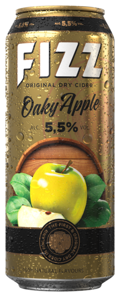 FIZZ Oaky Apple cider 5,5% 0,5l | K-Ruoka Verkkokauppa