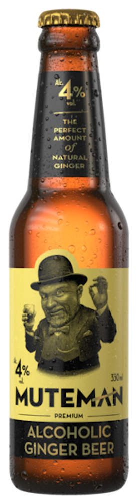 Muteman Ginger beer 4,0% 0,33l — HoReCa-tukku Kespro