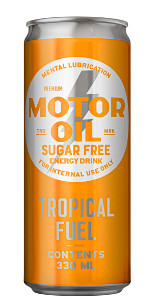 Motor Oil Tropical Fuel energiajuoma sokeriton 0,33l | K-Ruoka Verkkokauppa