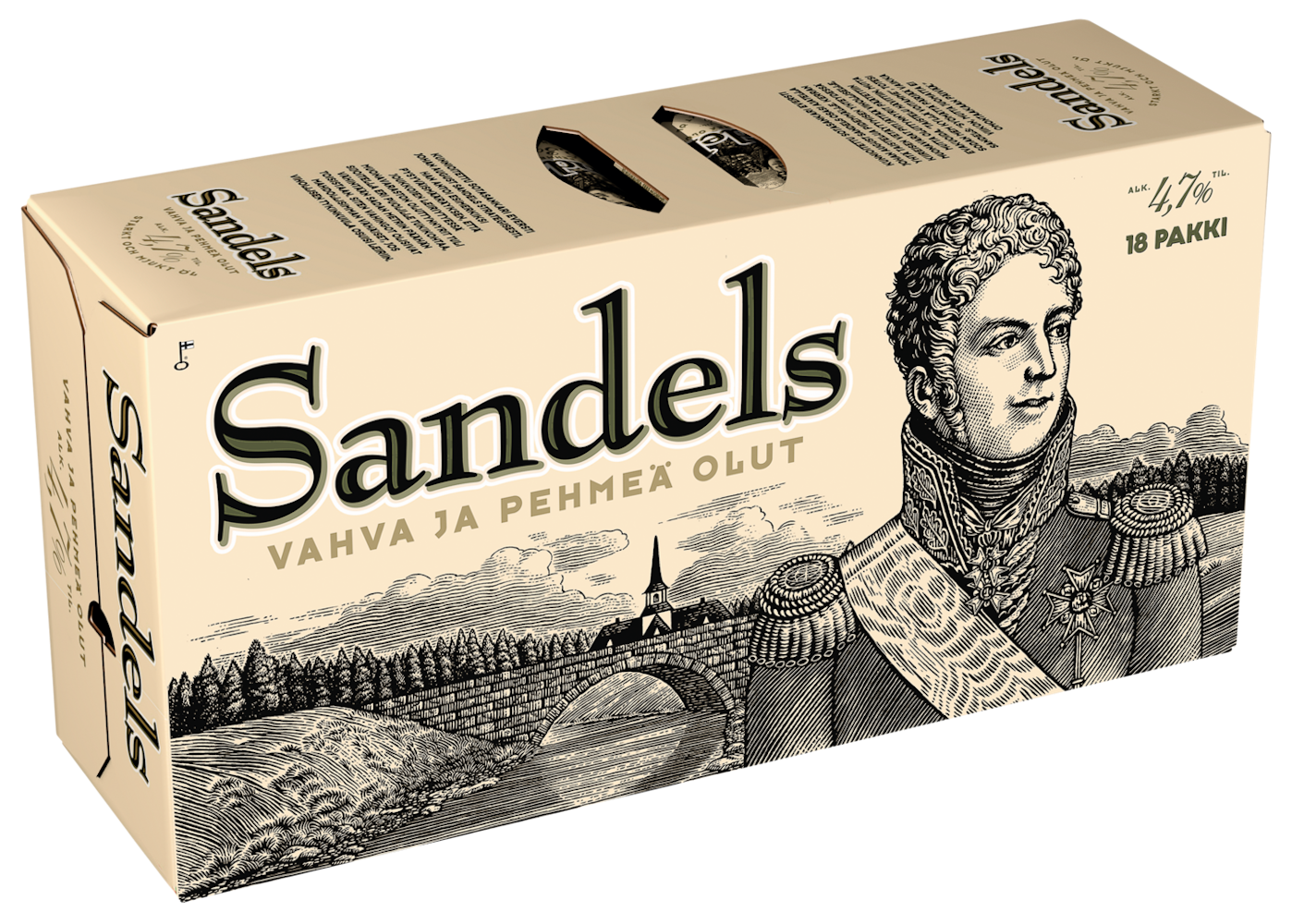 Sandels 4,7% 0,33l 18-pack — HoReCa-tukku Kespro
