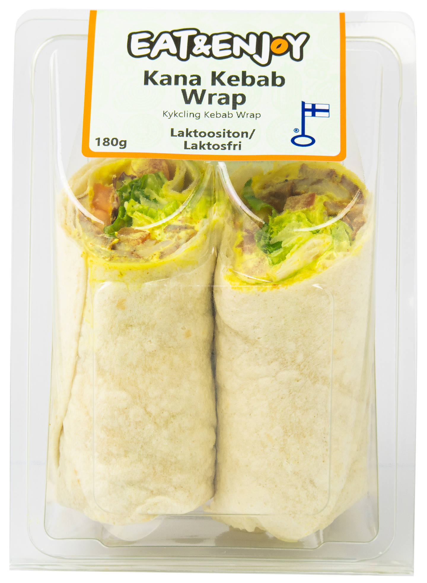Eat Enjoy Kana Kebab Wrap 180g | K-Ruoka Verkkokauppa