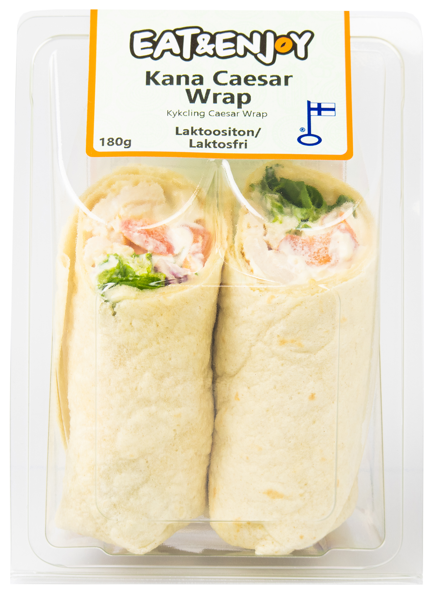 Eat Enjoy Kana Caesar Wrap 180g | K-Ruoka Verkkokauppa