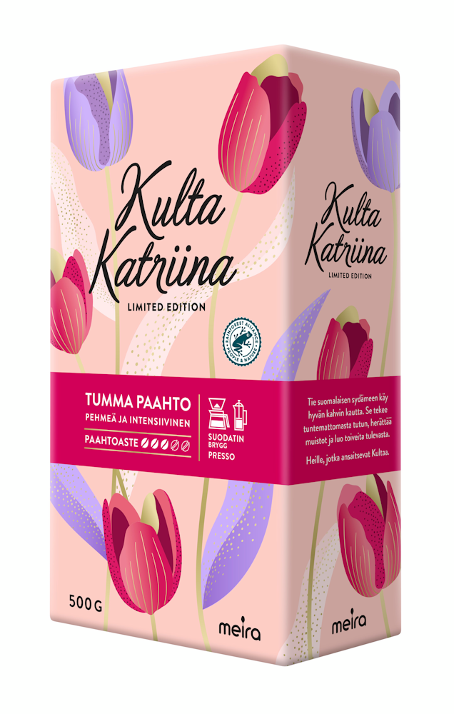 Kulta Katriina suodatinkahvi 500g tumma paahto Limited Edition - HoReCa ...