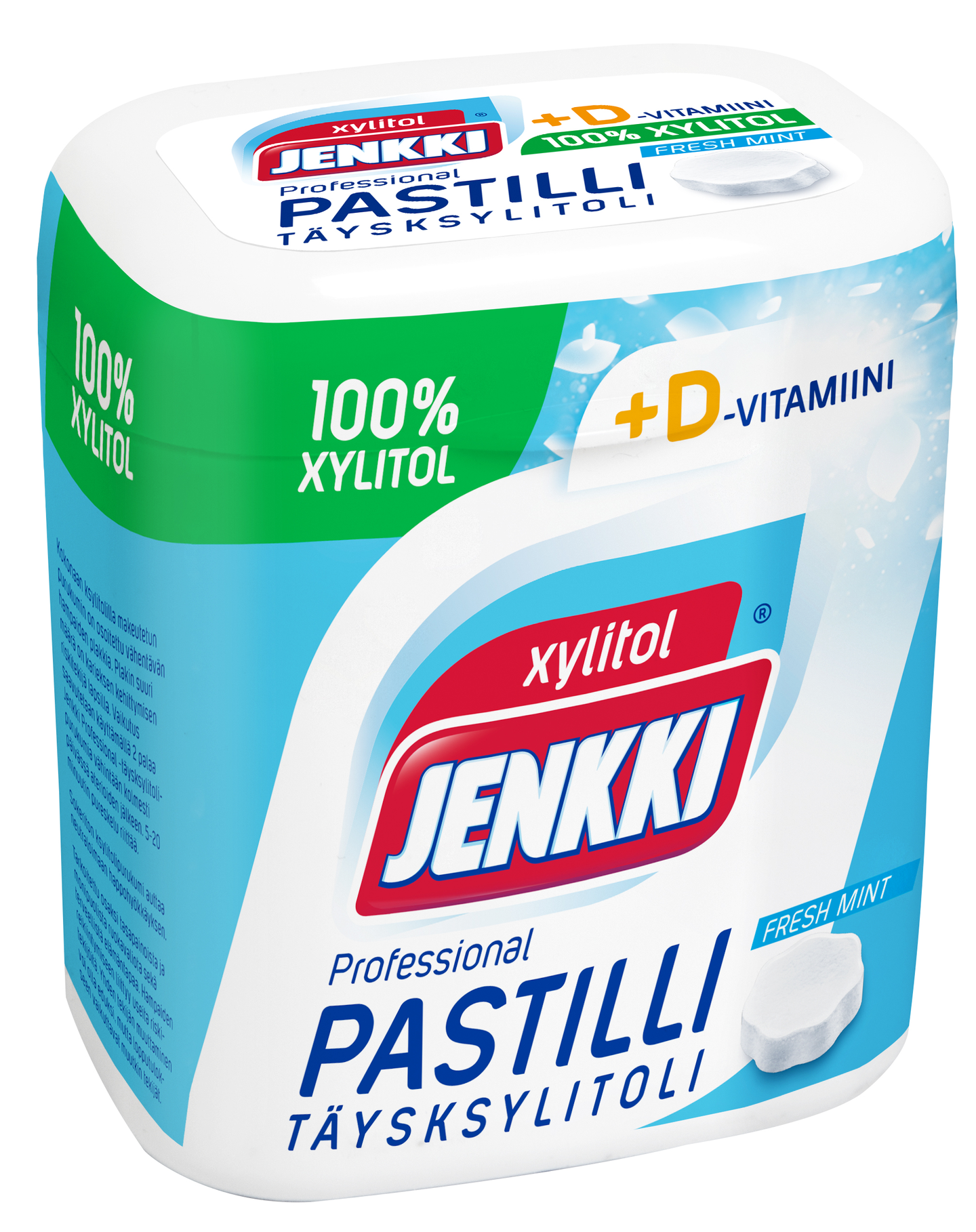 Jenkki Pro pastilli 50g Freshmint +D – K-Ruoka
