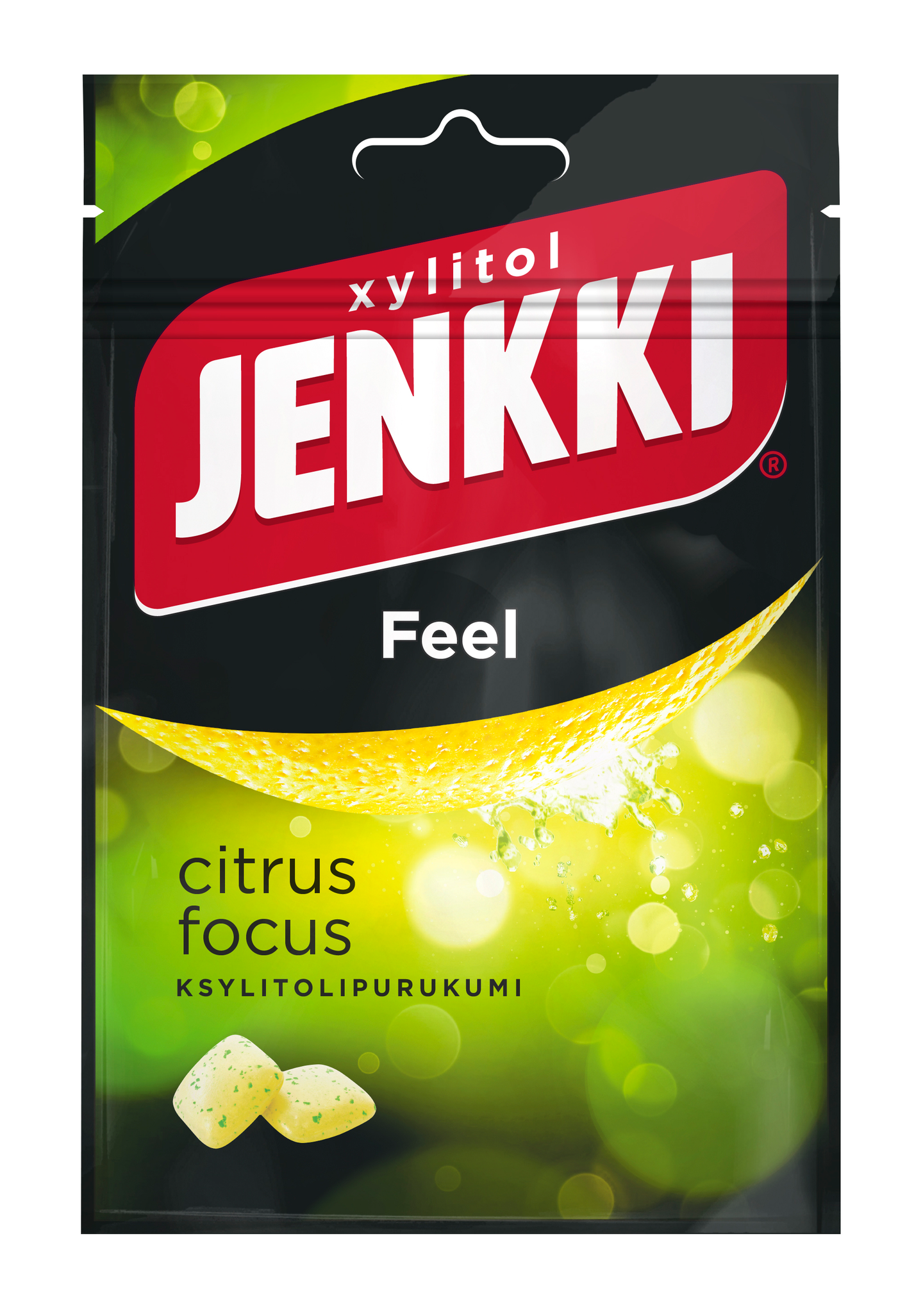 Jenkki feel citrus focus ksylitolipurukumi 44g | K-Ruoka Verkkokauppa