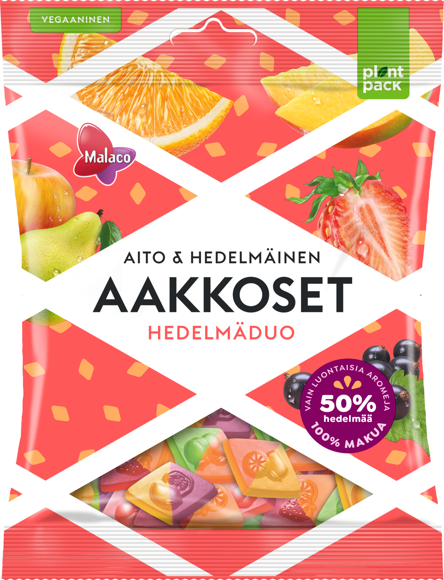 Aakkoset Aito & Hedelmäinen 230g hedelmä duo | K-Ruoka Verkkokauppa