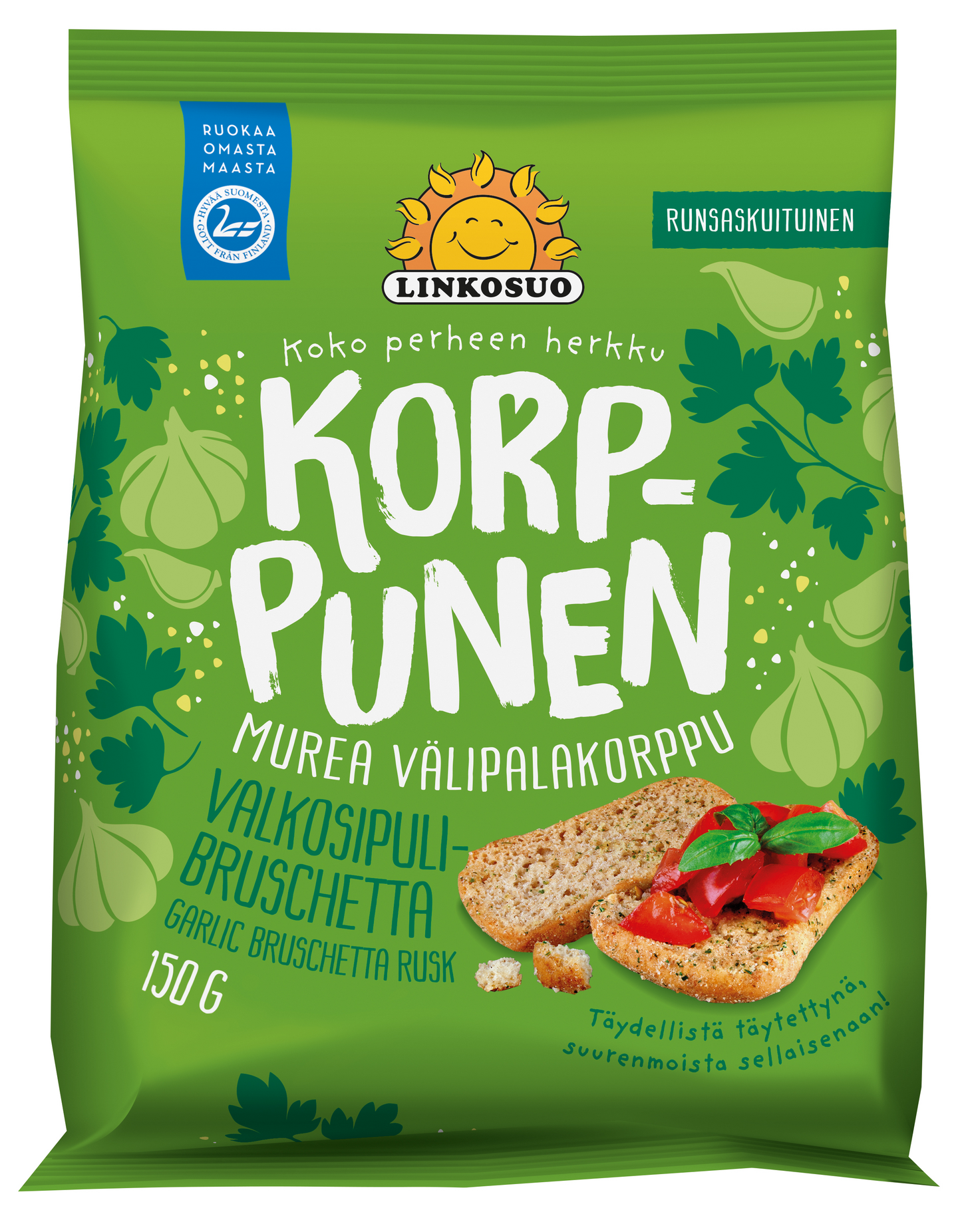 Linkosuo korppunen 150g vsipuli persilja | K-Ruoka Verkkokauppa