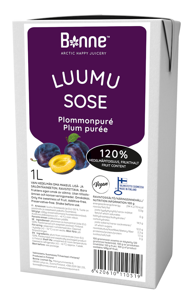 Bonne 1l Luumusose 120% — HoReCa-tukku Kespro