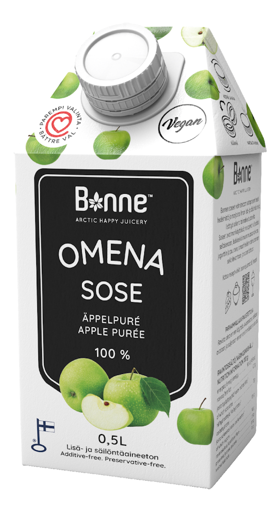Bonne Premium Omenasose 100% 0,5l — HoReCa-tukku Kespro