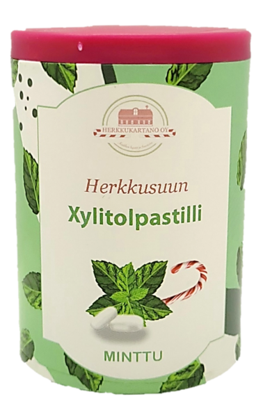Herkkusuun Xylitol-pastillit 70g Minttu | K-Ruoka Verkkokauppa