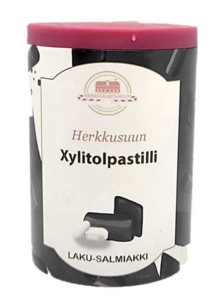 Herkkusuun Xylitol-pastillit 70g Lakusalmiakki | K-Ruoka Verkkokauppa
