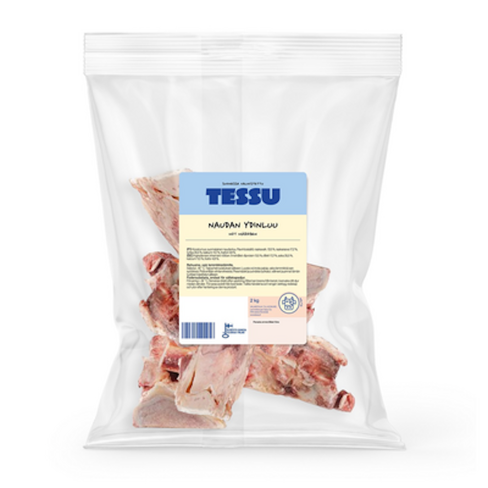 Tessu naudan ydinluu 2kg — HoReCa-tukku Kespro