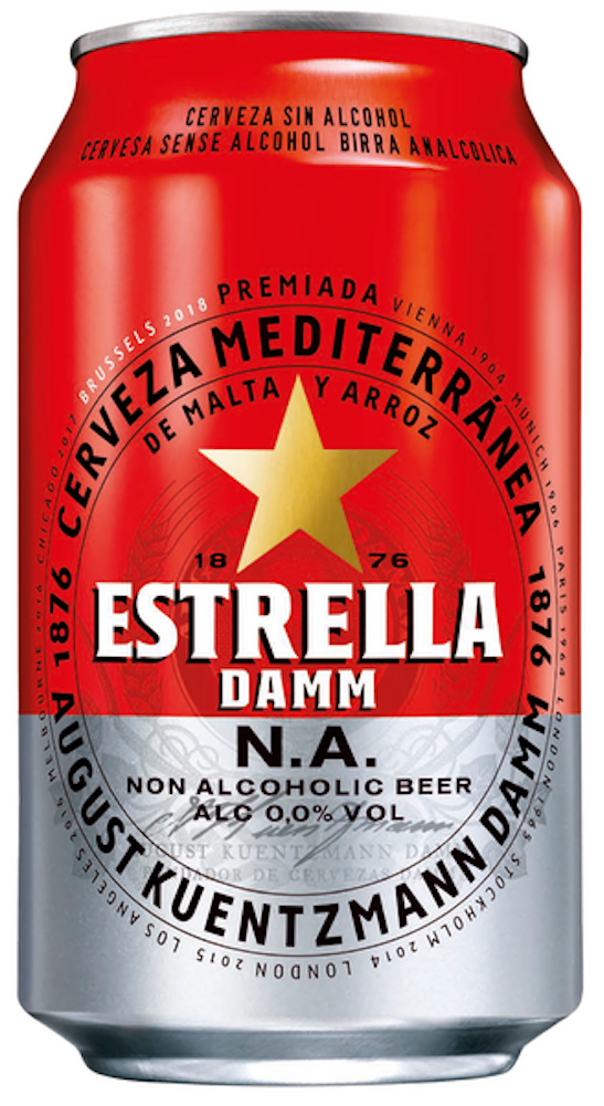 Estrella Damm olut 0,0% 0,3l — HoReCa-tukku Kespro