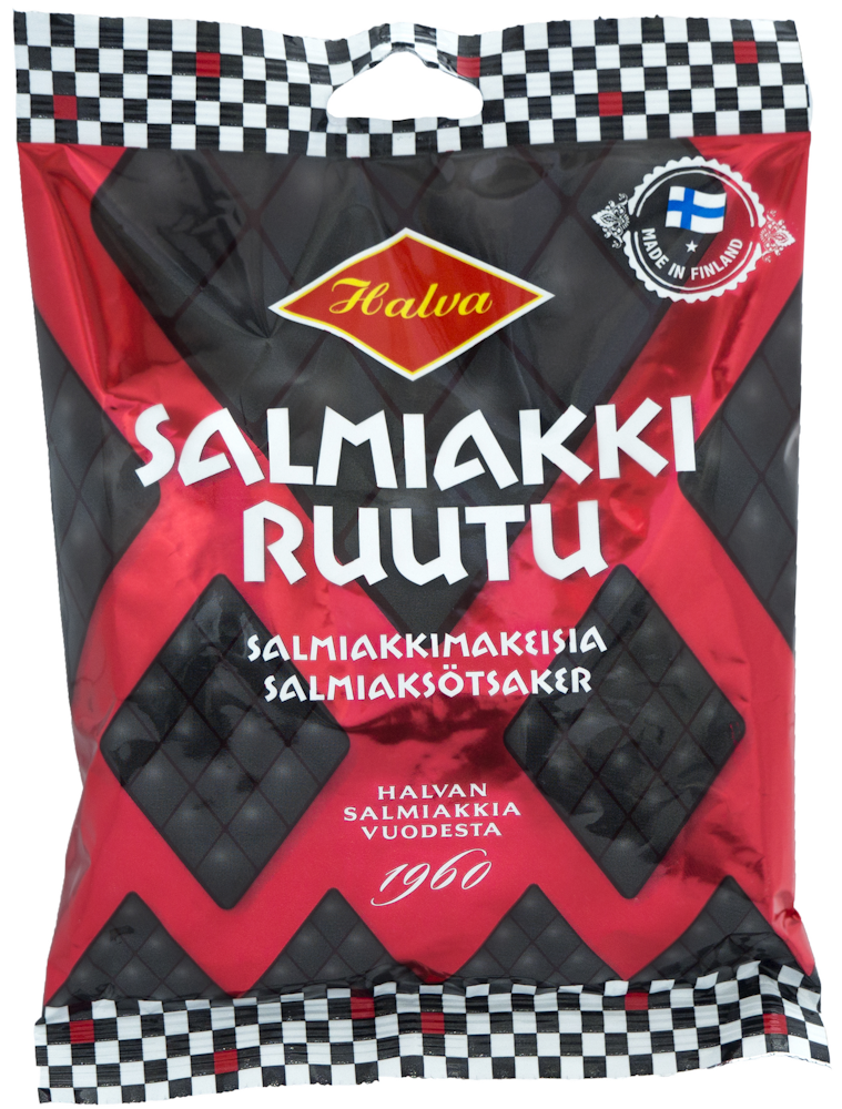 Halva Salmiakki 170g — HoReCa-tukku Kespro