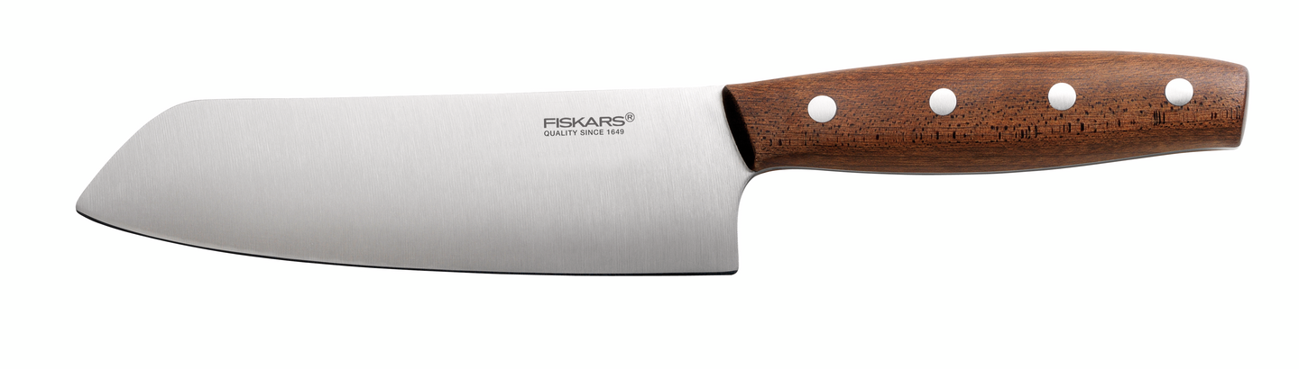 Fiskars Norr Santoku veitsi 16cm (FSC) | K-Ruoka Verkkokauppa