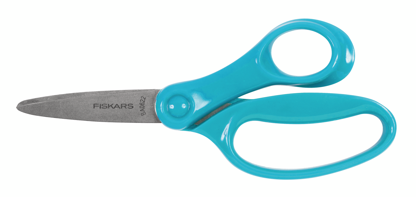 Fiskars Lasten sakset 15 cm turkoosi | K-Ruoka Verkkokauppa