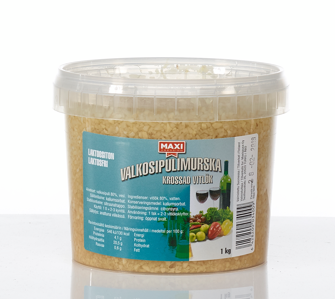 MAXI'n Valkosipulimurska 1kg — HoReCa-tukku Kespro