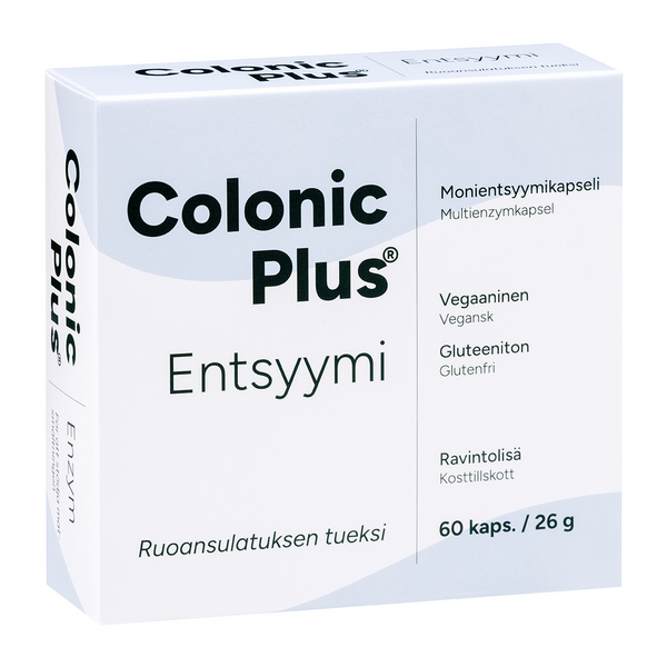 Colonic plus Entsyymi monientsyymikapseli 60 kaps | K-Ruoka Verkkokauppa