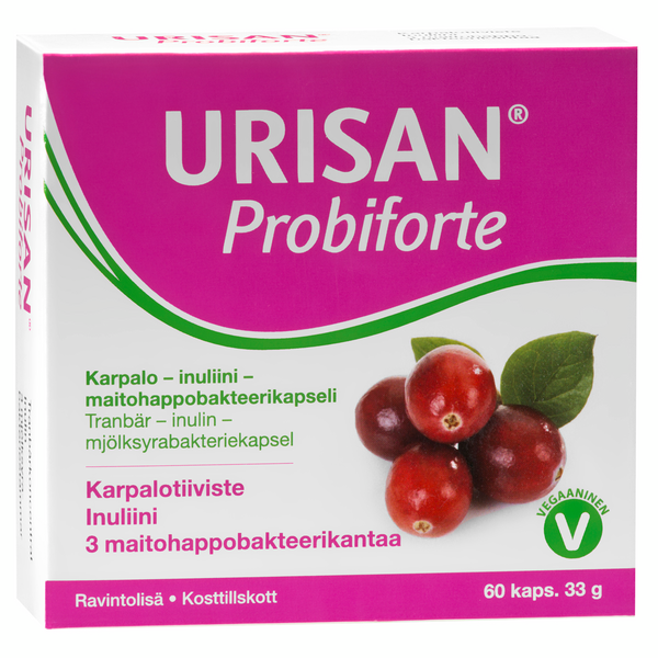 Urisan Probiforte 60 kaps | K-Ruoka Verkkokauppa