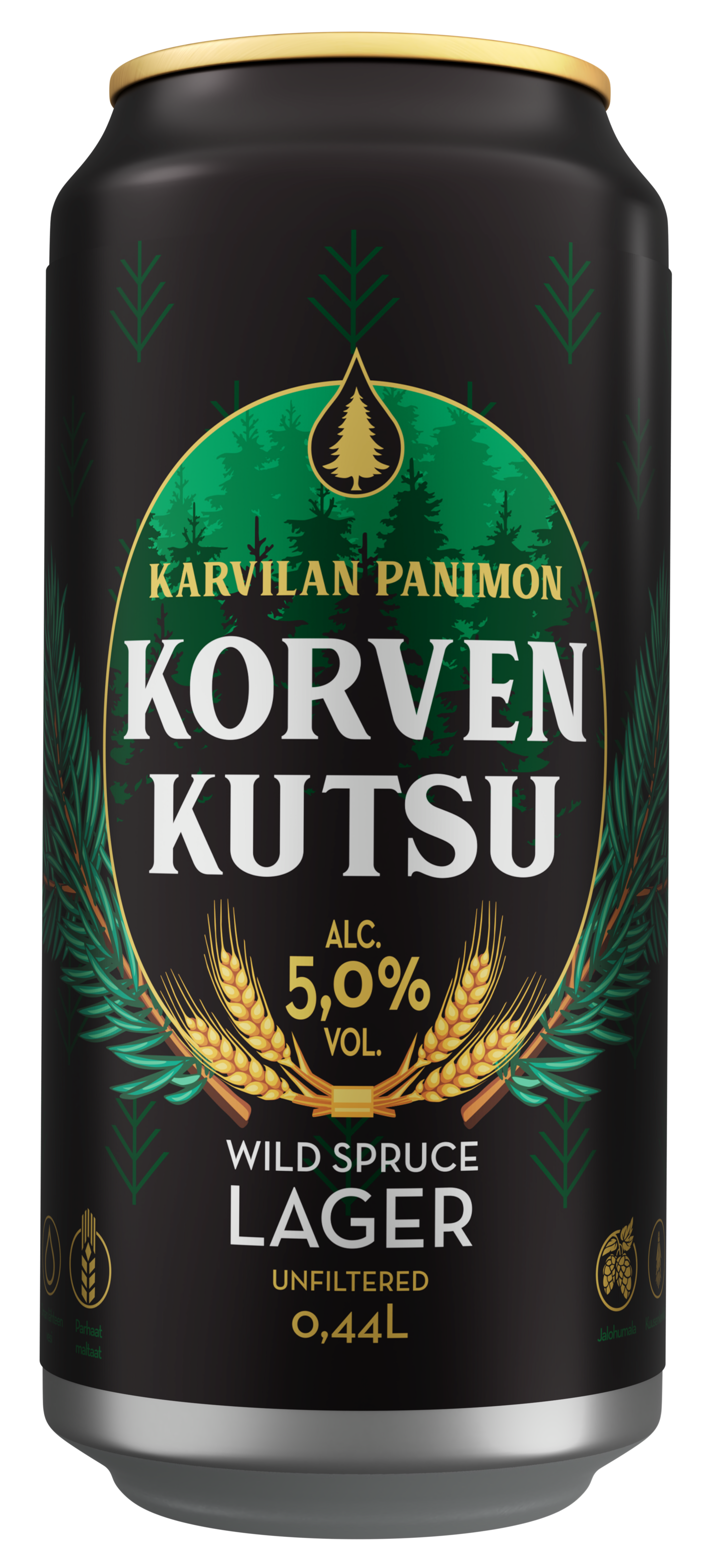 Korven Kutsu Wild Spruce Lager 5,0% | K-Ruoka Verkkokauppa