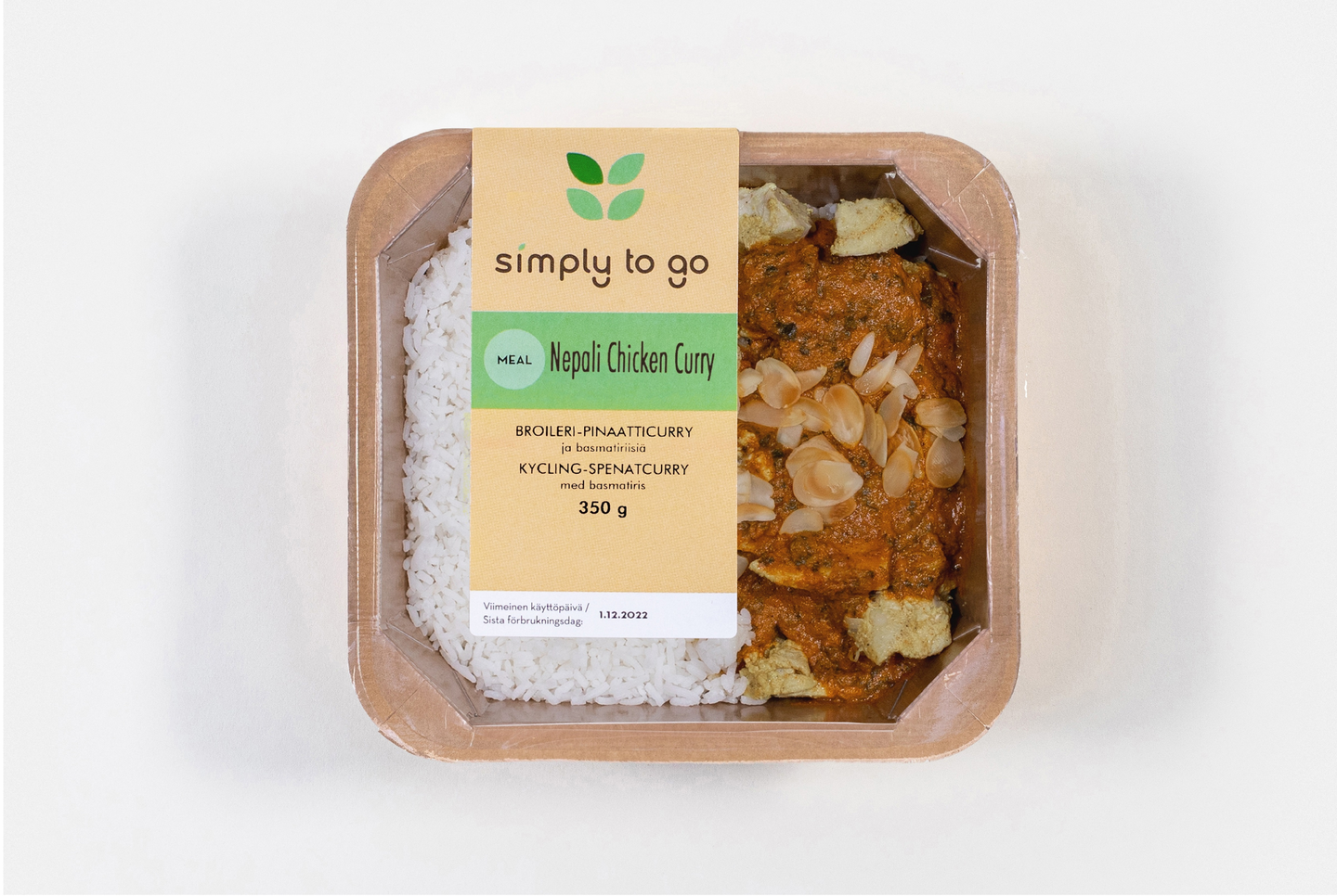 Simply To Go Nepali chicken curry 350g | K-Ruoka Verkkokauppa