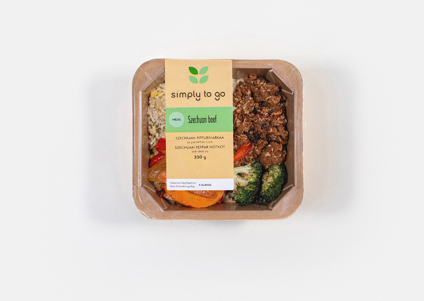 Simply To Go Szechuan beef 350g | K-Ruoka Verkkokauppa