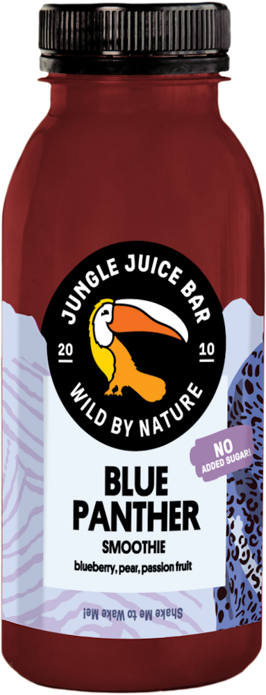 Jungle Juice Bar Blue Panther smoothie 250ml — HoReCa-tukku Kespro