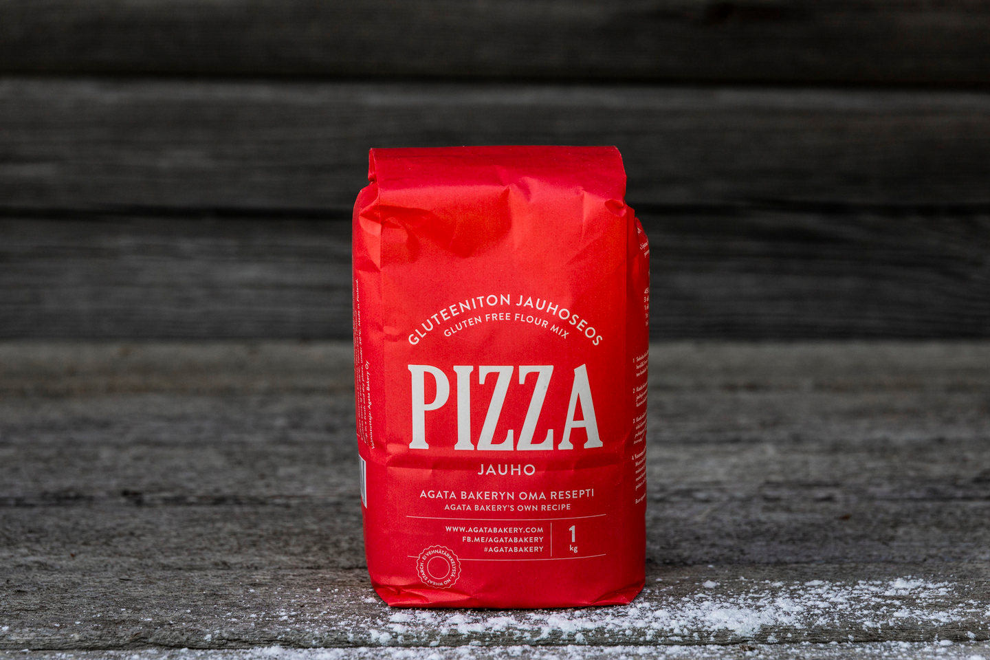 Agata Bakery pizzajauho 1kg gluteeniton | K-Ruoka Verkkokauppa