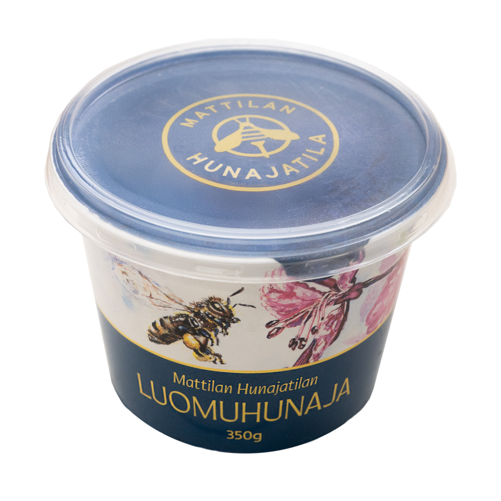 Mattilan Hunajatilan luomuhunaja 350g — HoReCa-tukku Kespro