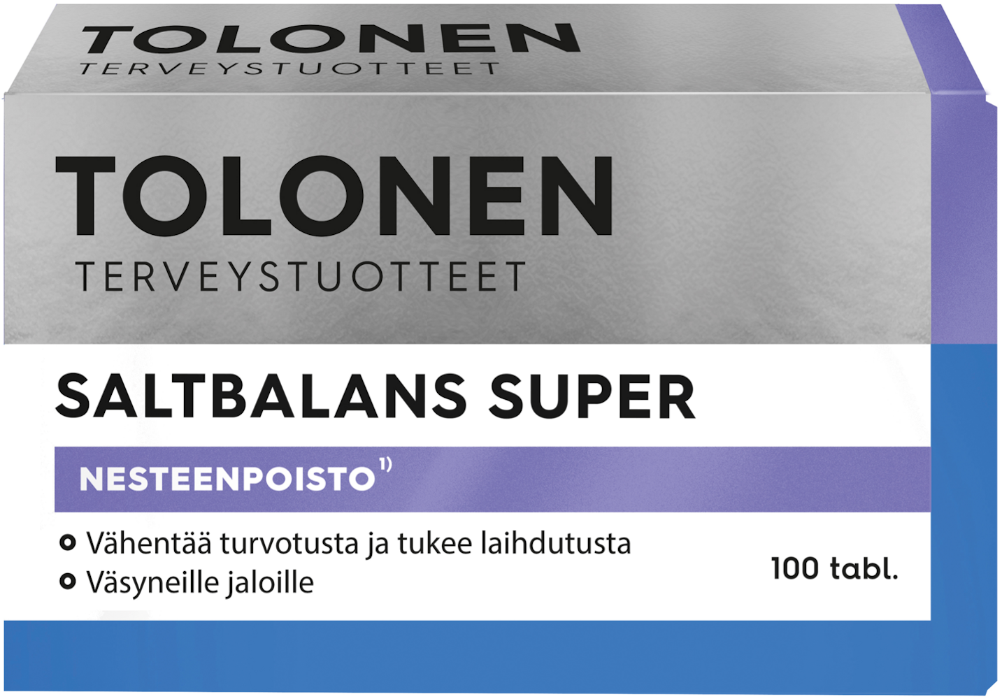 Tolonen SaltBalans 75g 100tabl Super - HoReCa-tukku Kespro