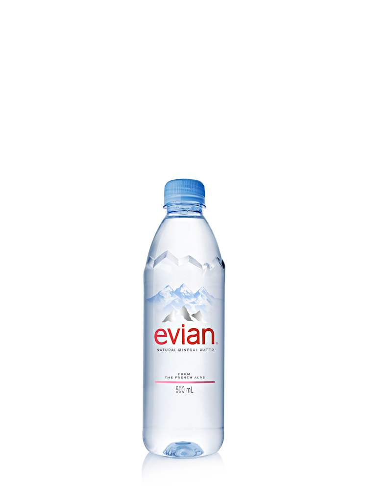 Evian luontainen kivennäisvesi 0,5l — HoReCa-tukku Kespro